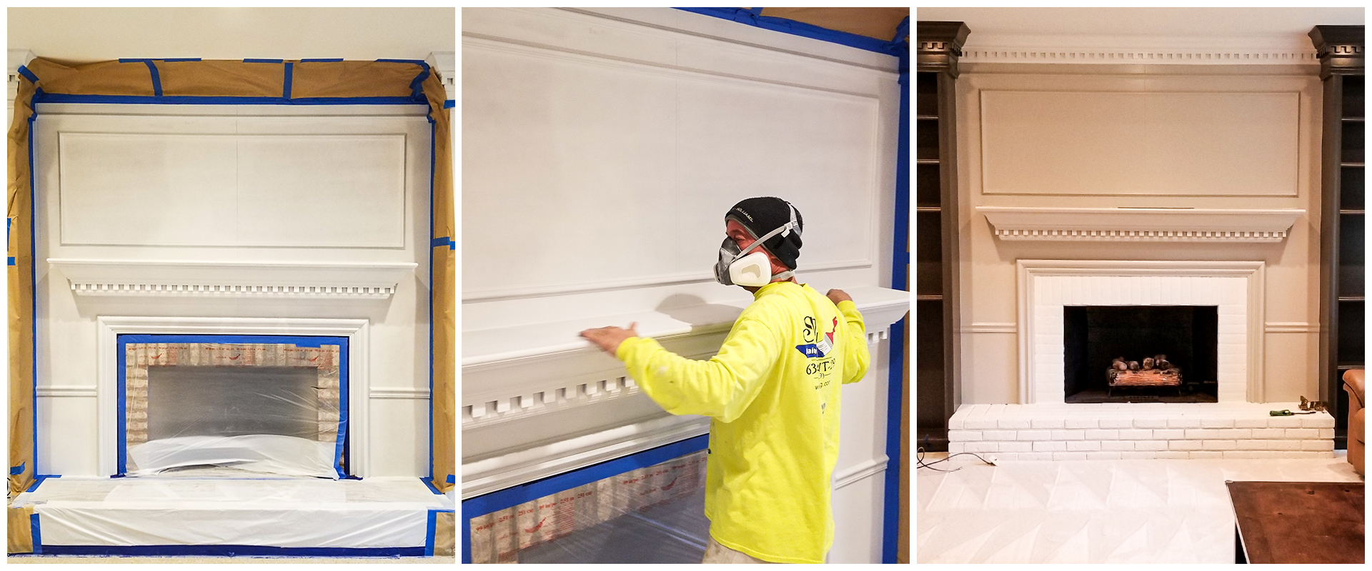 Transform Your Space with Fireplace Painting in St. Louis